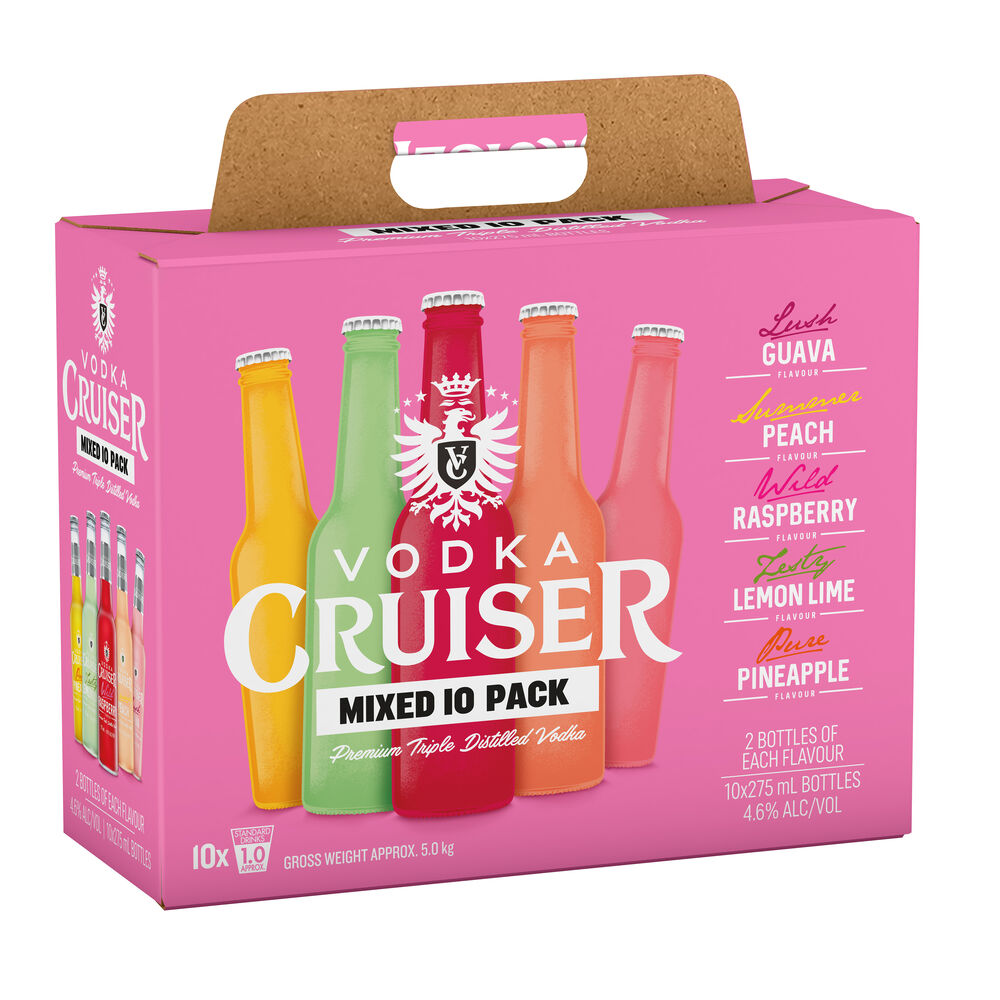 Buy Vodka Cruiser Mixed 10 Pack >>> Fast Delivery