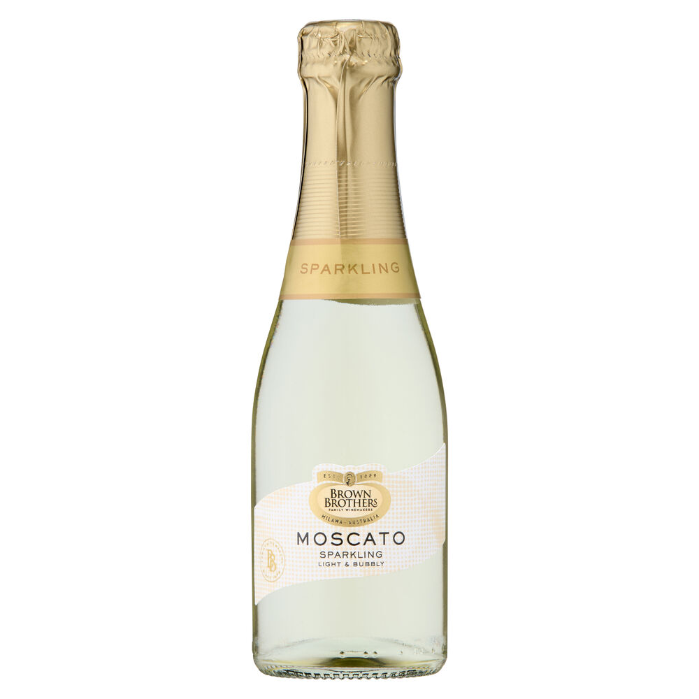 Brown Brothers Sparkling Moscato 200ml - Single, 4 & 24 Pack Deals