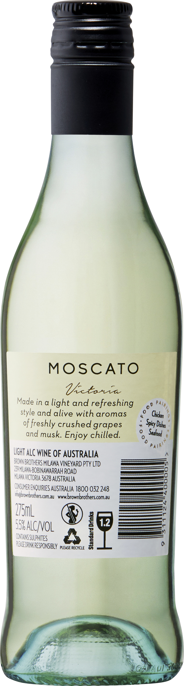 Brown Brothers Moscato 275ml | Liquorland