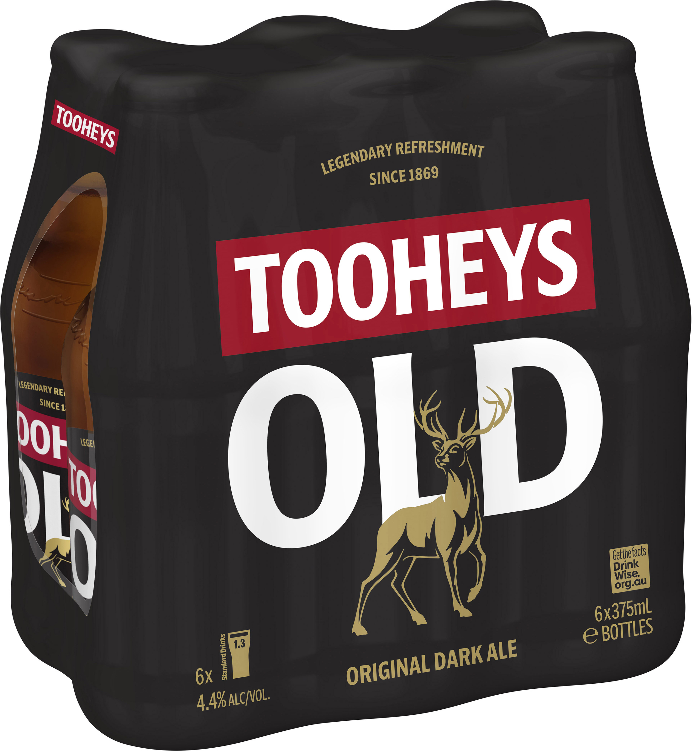 Tooheys Old Dark Ale Bottle 375mL | Liquorland