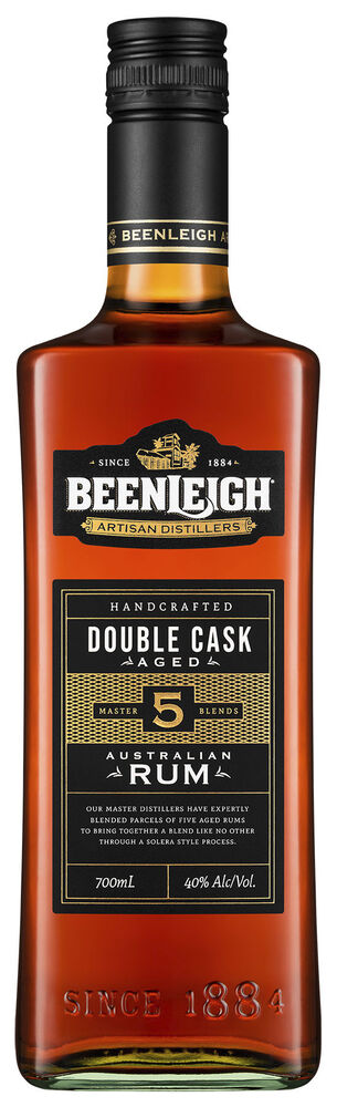 Beenleigh Artisan Distillers Double Cask Rum 700mL | Liquorland