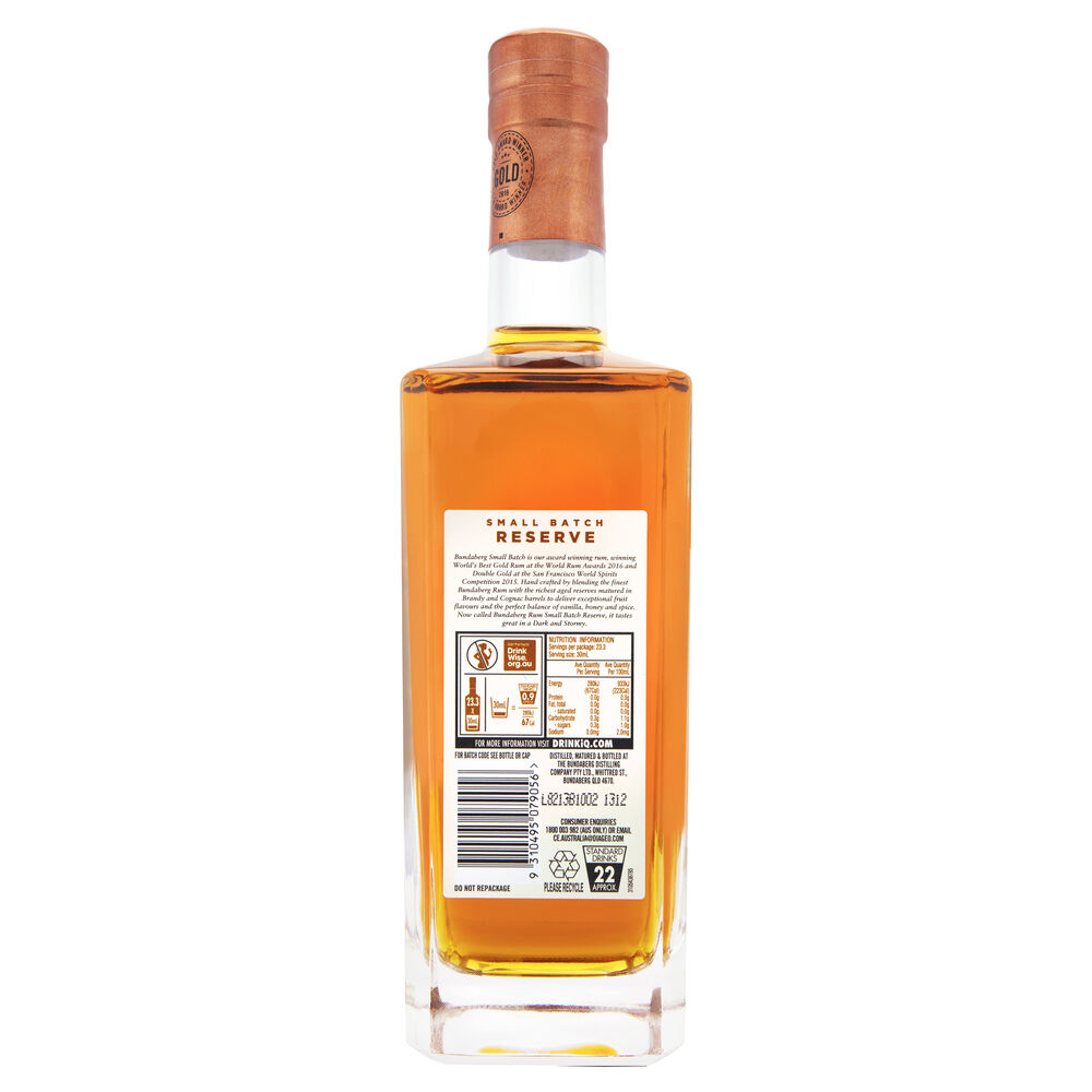 Bundaberg MDC Small Batch Rum 700mL | Vintage Cellars