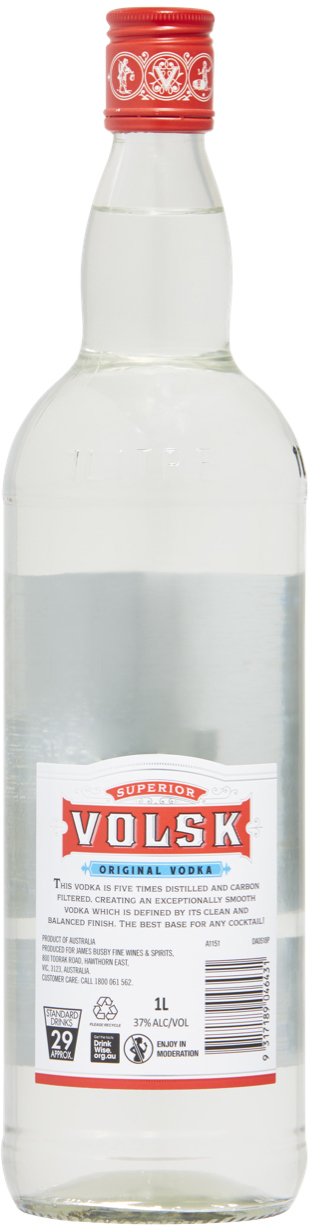 Buy Volsk Vodka 1 litre Online