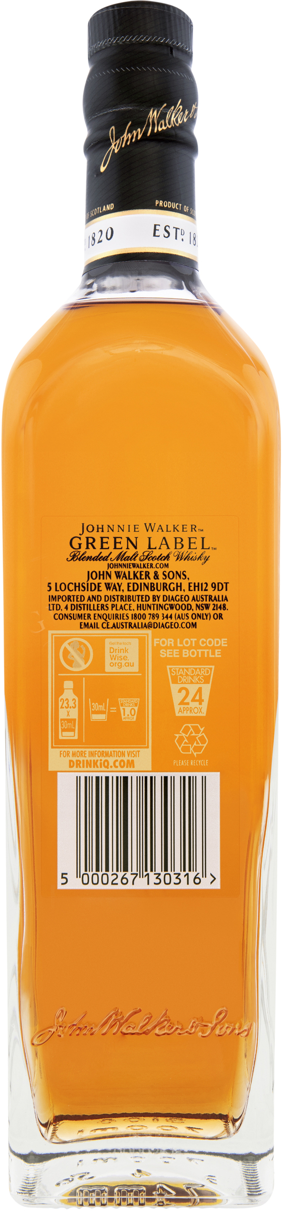 Buy Johnnie Walker Green Label Blended Scotch Whisky