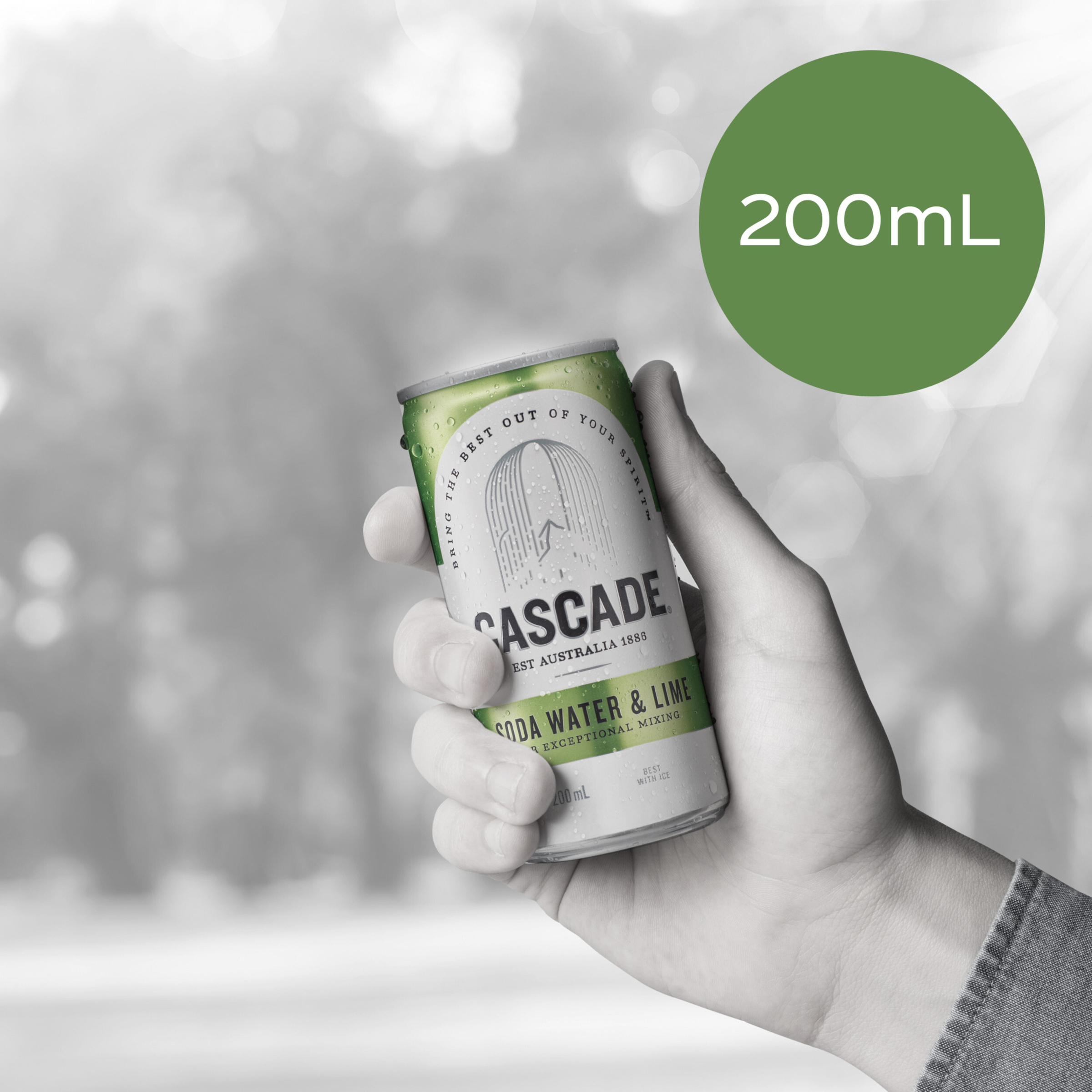 Cascade Lime & Soda Can 200mL 4Pk | Liquorland