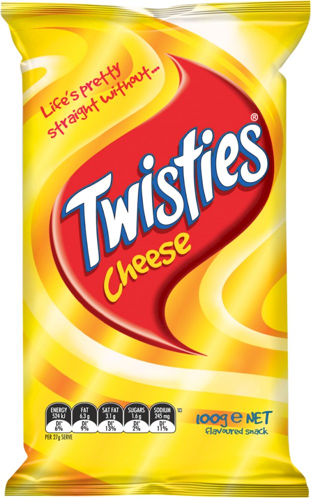 Smiths Twisties Cheese 100gr | Vintage Cellars