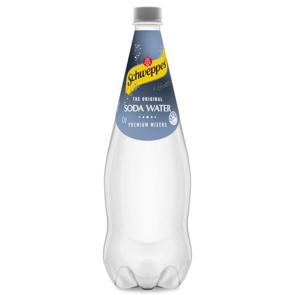 Schweppes Soda Water 1.1Lt | Liquorland