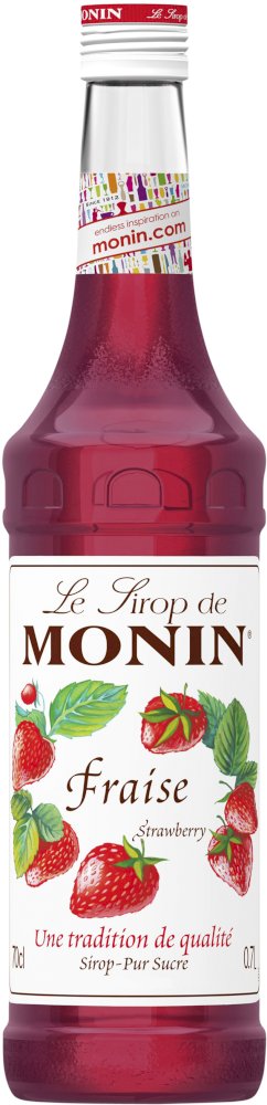 Monin Strawberry Syrup 700ml - Low Prices