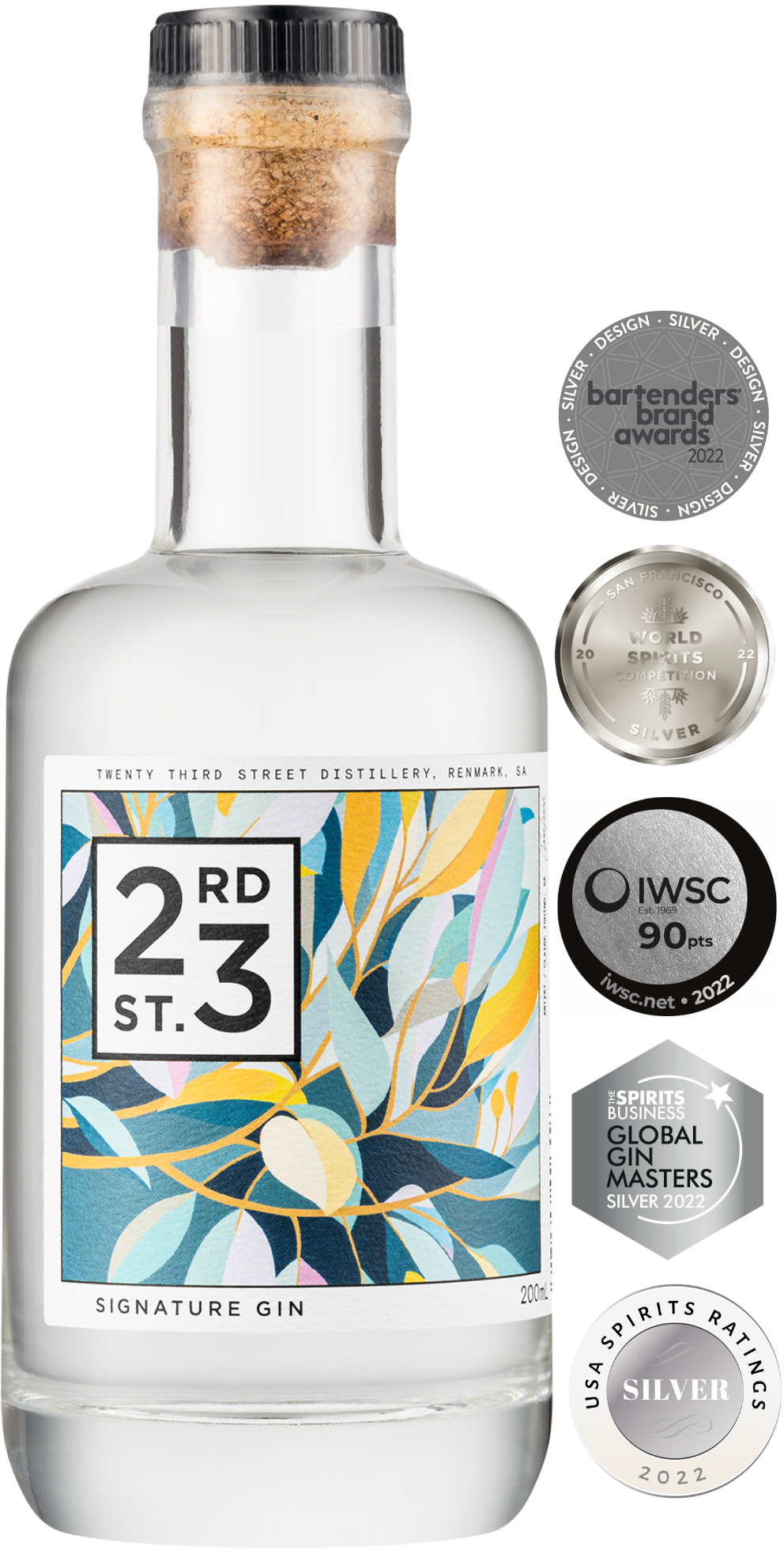 23rd Street Signature Gin 200ml - Low Prices
