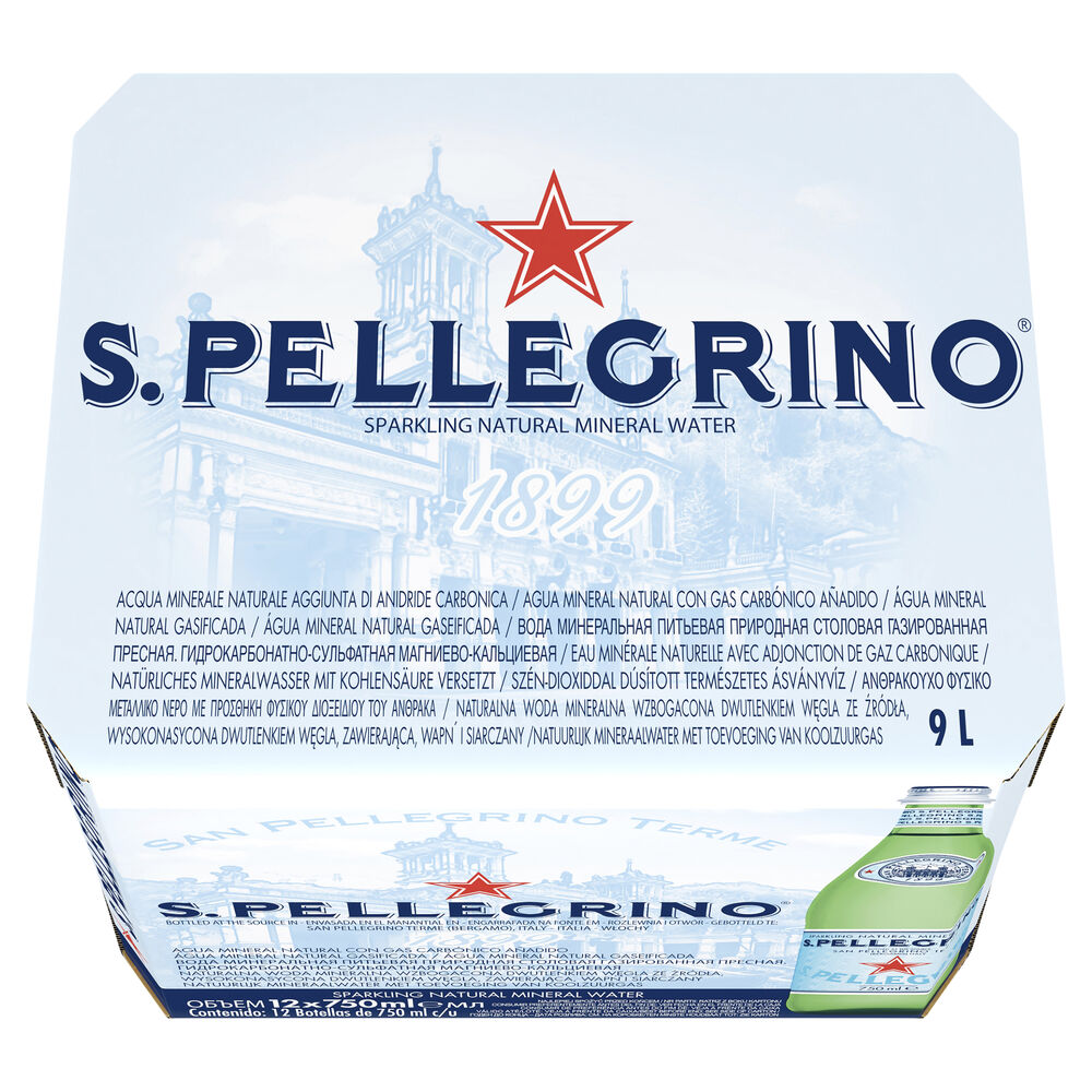 San Pellegrino Sparkling Water 750mL - Single & 12 Pack Deals