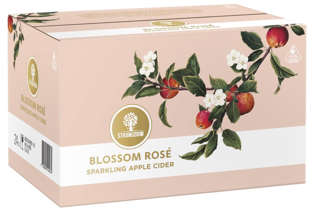 Strongbow Rose Cider Bottle 330ml | Liquorland