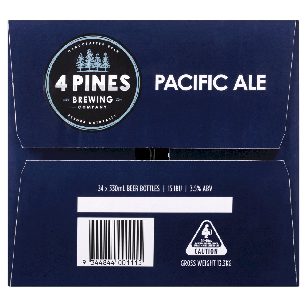 4 Pines Pacific Ale 330mL - Single, 6 & 24 Pack Deals