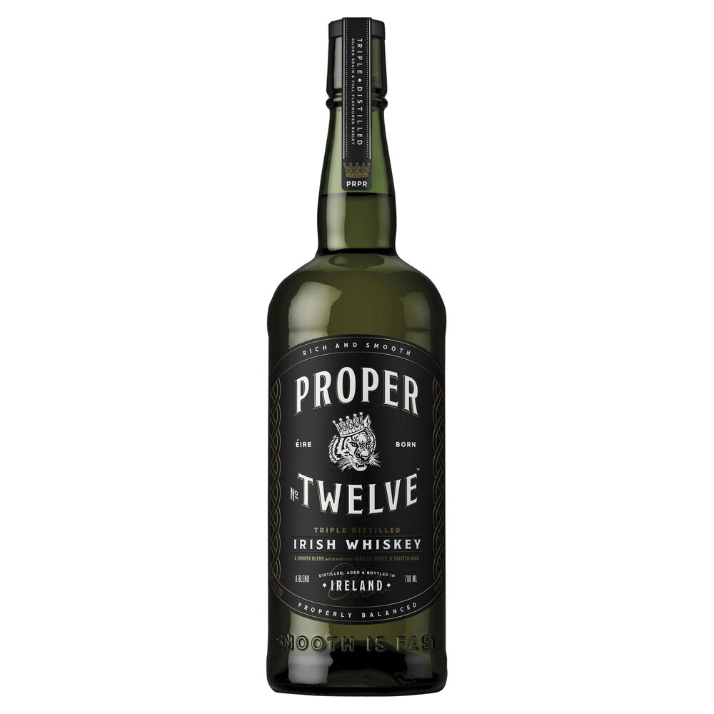 Proper No Twelve Irish Whiskey 700ml - Low Prices