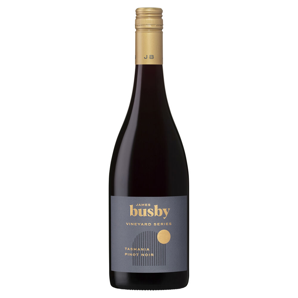 James Busby Vineyard Series Tasmania Pinot Noir 750mL | Liquorland