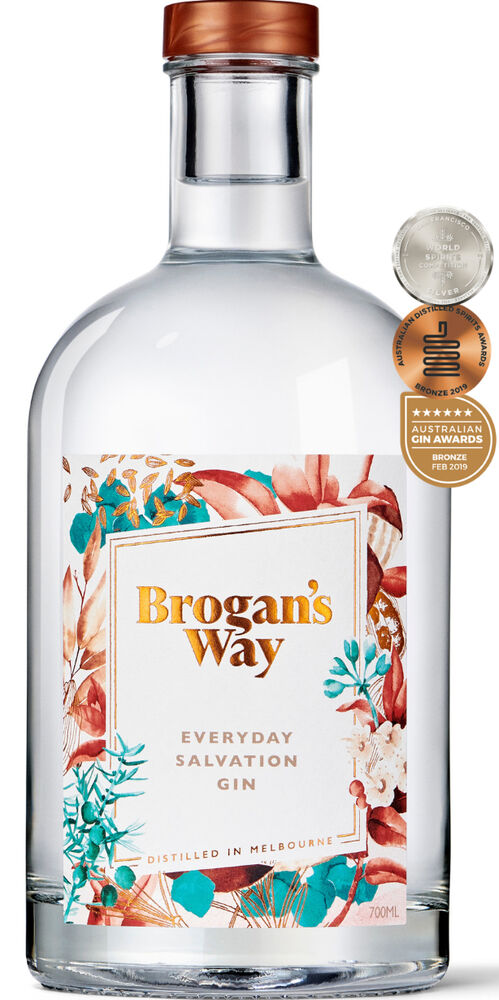 Brogans Way Everyday Salvation Gin 700ml - Low Prices