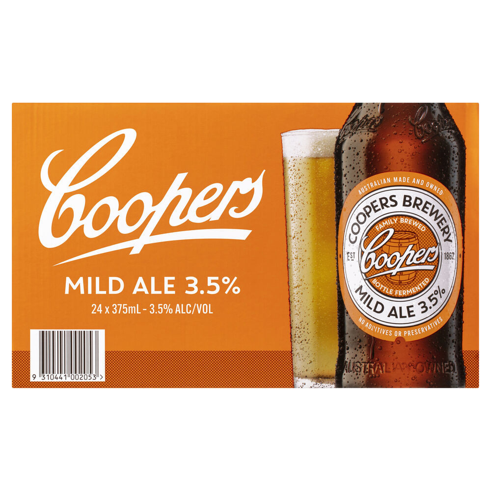 Coopers Mild Ale Bottle 375mL | Liquorland