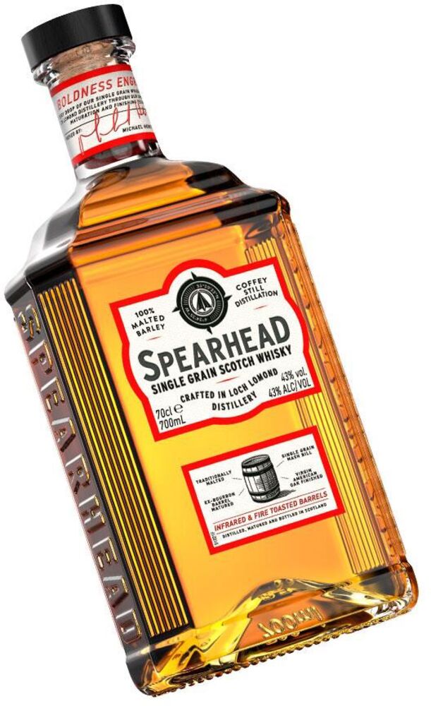 Loch Lomond Spearhead Single Grain Scotch Whisky 700mL | First Choice ...