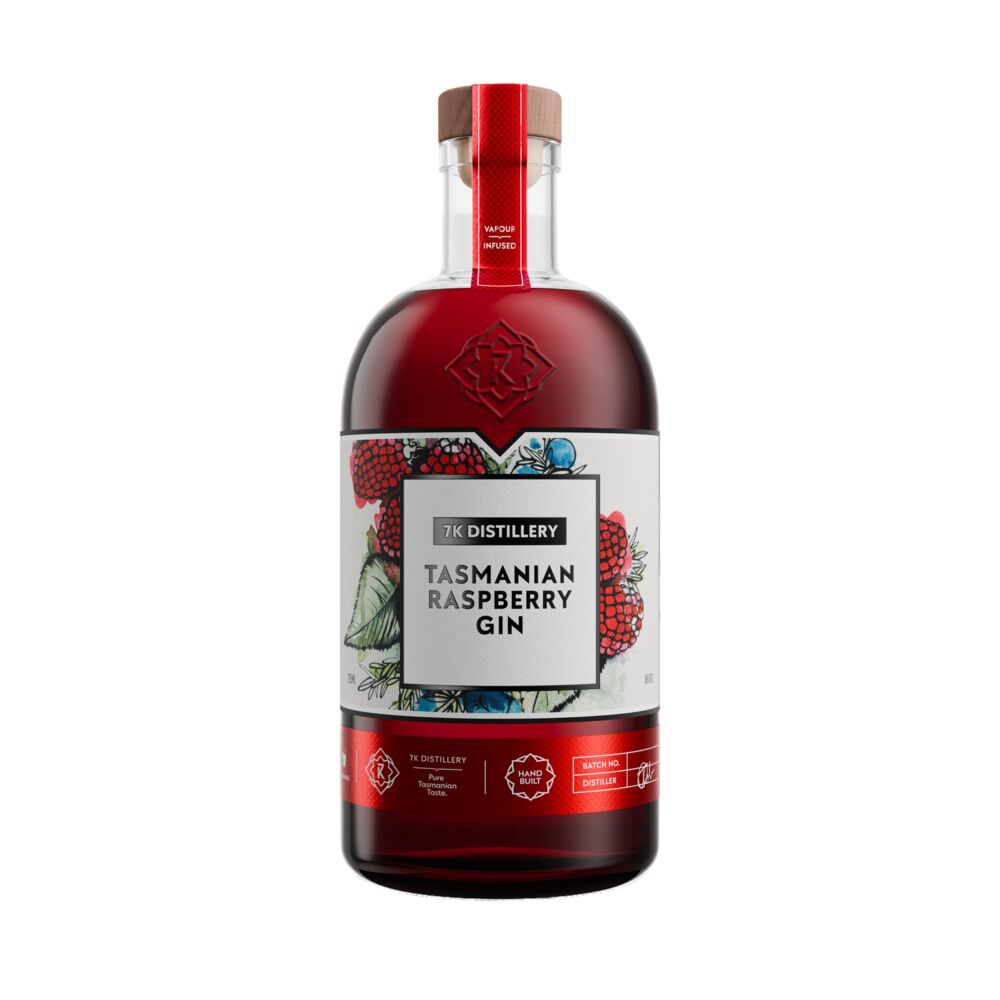 7K Distillery Aqua Vitae Tasmanian Raspberry Gin 725mL | First Choice ...