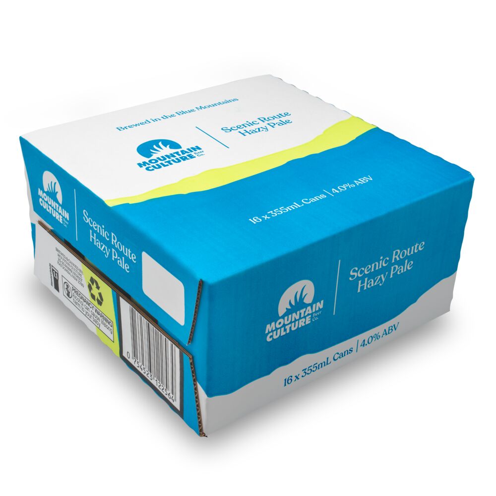 Mountain Culture Scenic Route Hazy Pale Can 355mL | Liquorland
