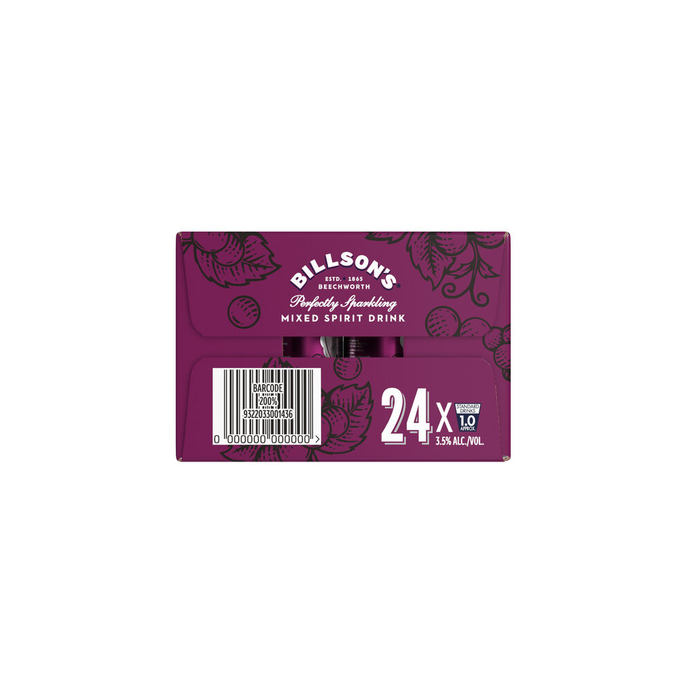 Billson's Portello Vodka - Single, 4 & 24 Pack Deals