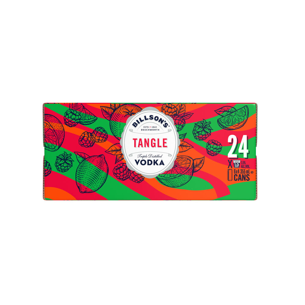 Billson's Tangle Vodka Mixed Drink Can 355mL | Liquorland
