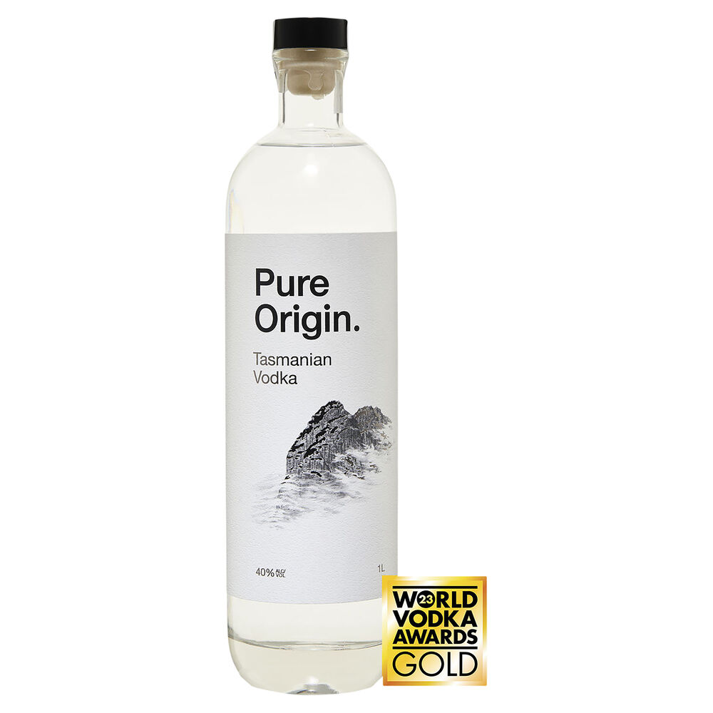 Pure Origin Tasmanian Vodka 1L - Low Prices