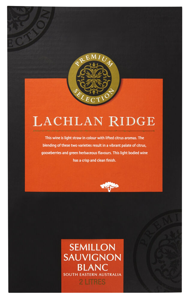 Lachlan Ridge Semillon Sauvignon Blanc 2L - Low Prices