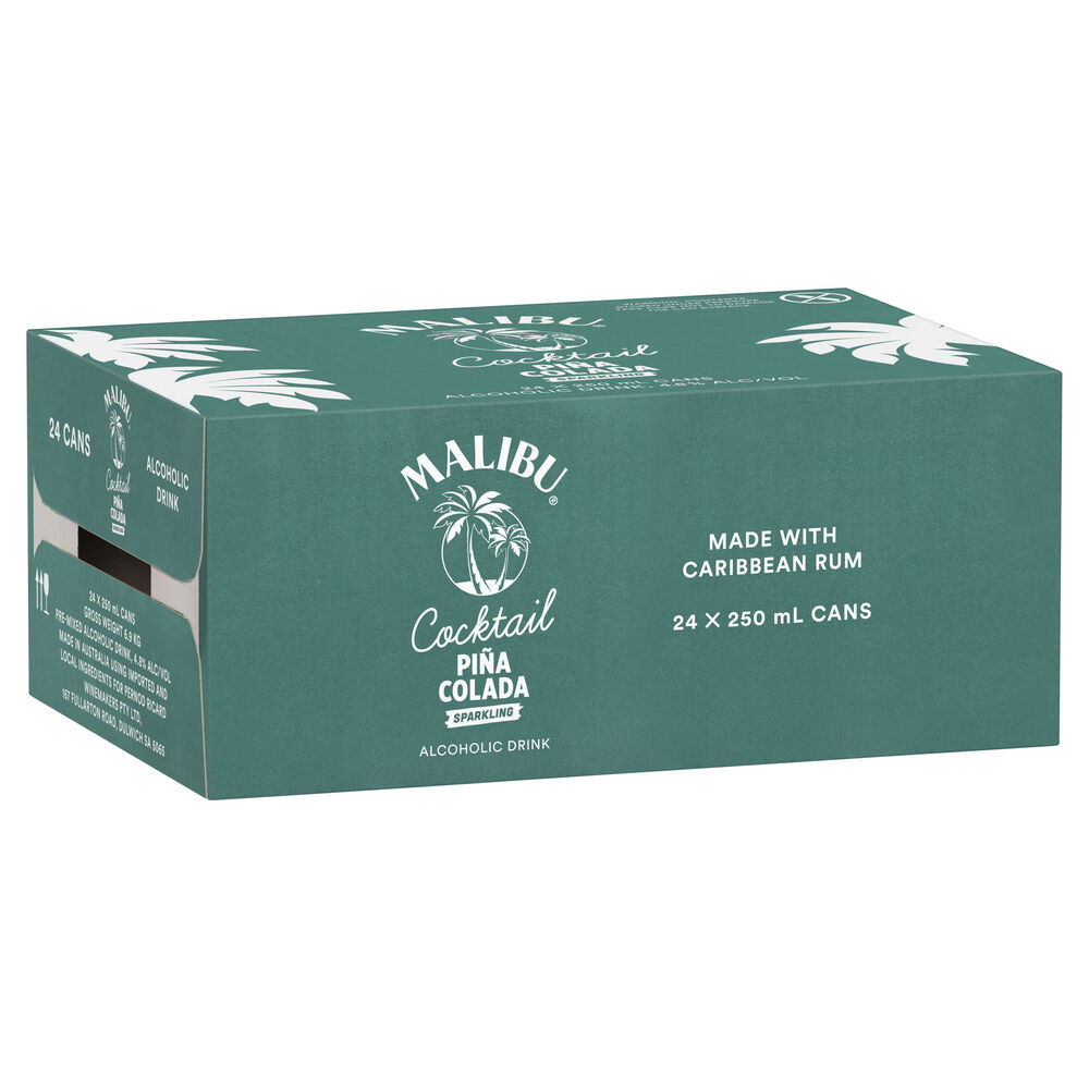 Malibu Cocktails Pina Colada Can 250mL | Liquorland