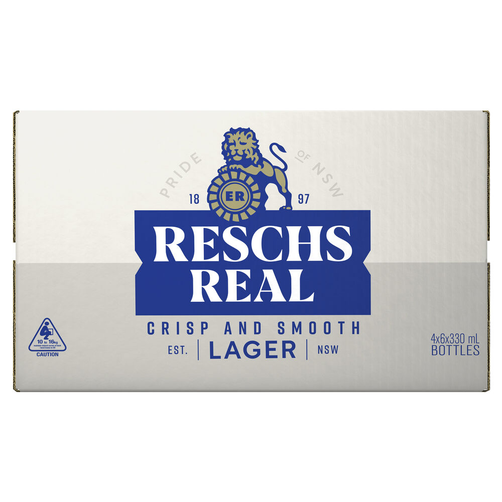 Reschs Real Lager Bottle 330mL | Liquorland