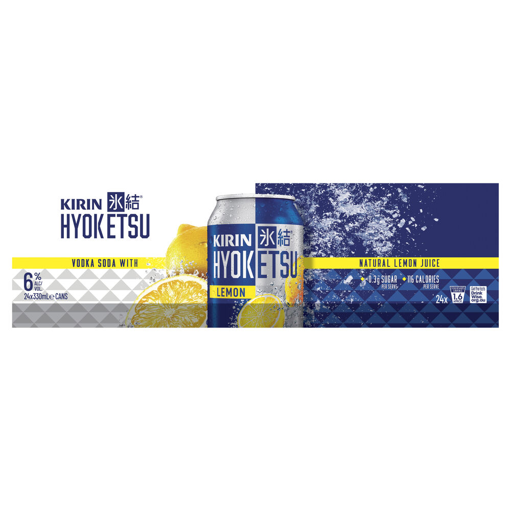 Kirin Hyoketsu Lemon Can 330mL | Liquorland