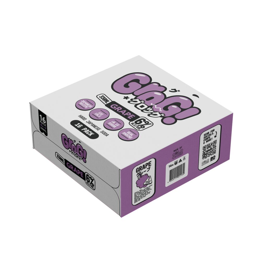 Grog Grape Sochu - 4 & 16 Pack Deals