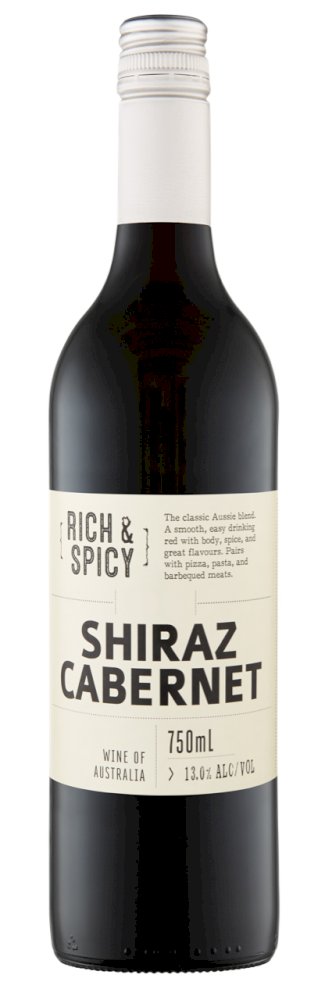 Cleanskin Rich & Spicy SEA Shiraz Cabernet 750mL | Liquorland