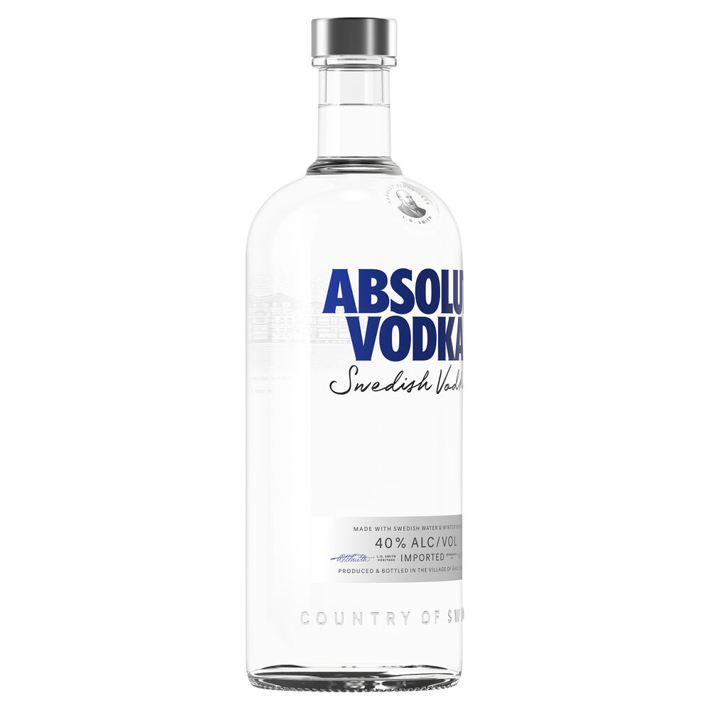 Absolut Vodka 1 Litre - Low Prices