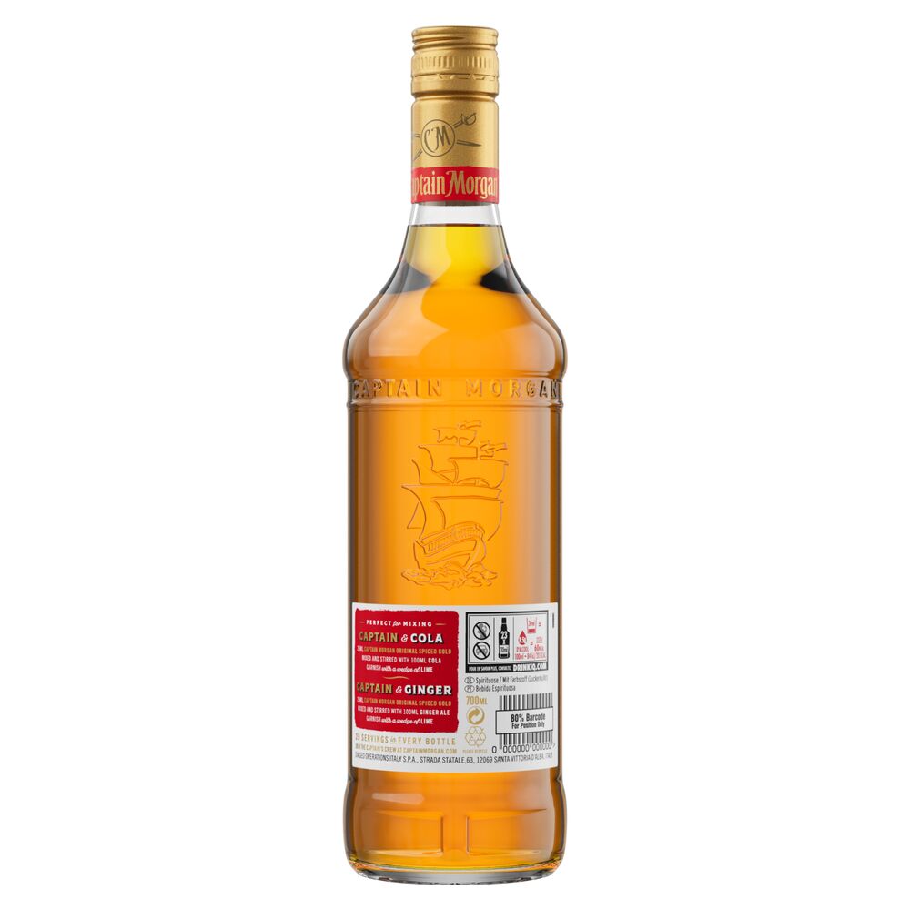 Captain Morgan Spiced Gold 700mL | Liquorland