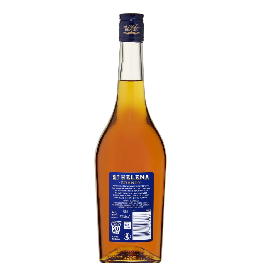 St Helena Brandy 700ml - Low Prices