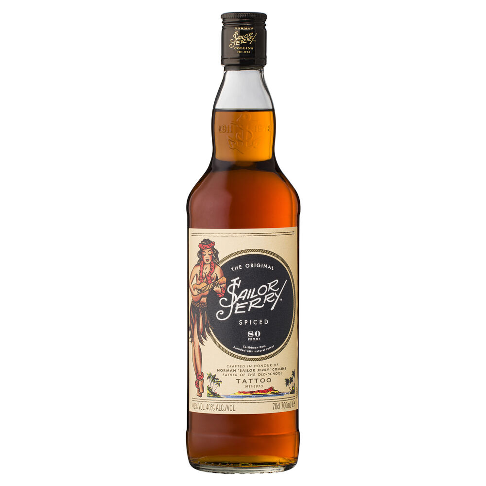 Sailor Jerry Caribbean Rum 700ml - Low Prices