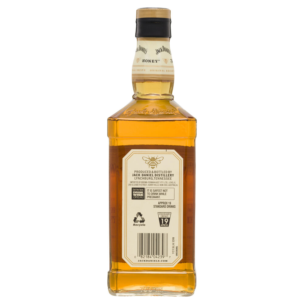 Jack Daniels Tennessee Honey Whiskey 700ml - Low Prices