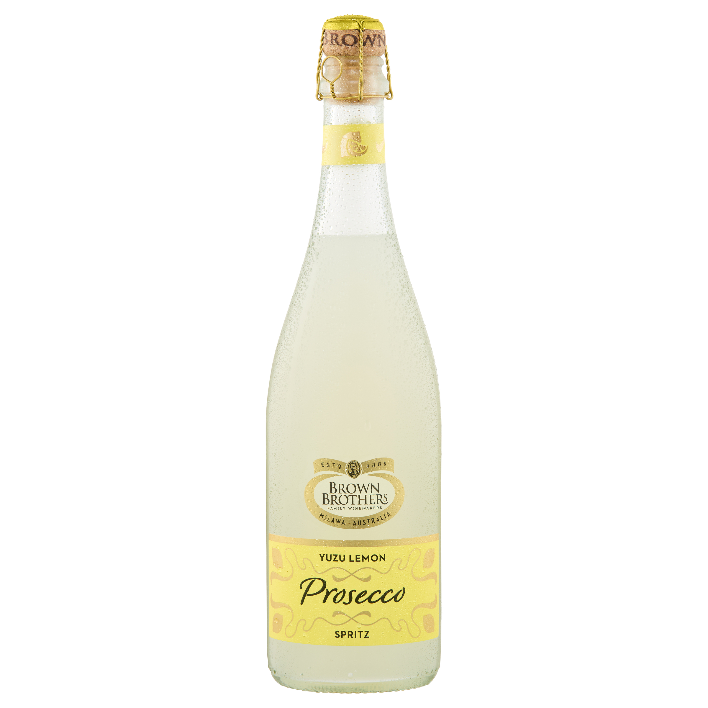 Brown Brothers Prosecco Yuzu Lemon Spritz 750mL | Liquorland