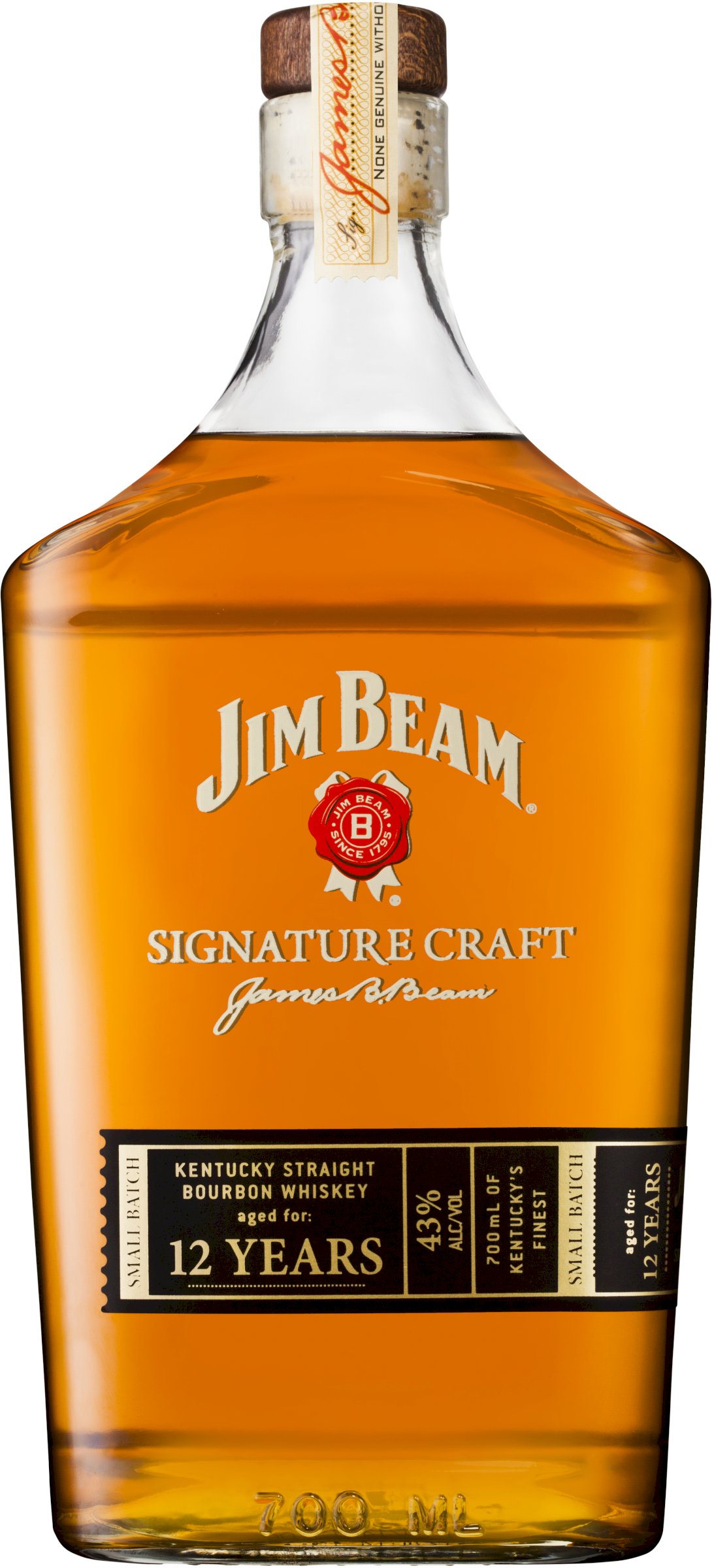 Jim Beam Signature Craft 12 Year Old Bourbon 700ml - The Best Picture ...