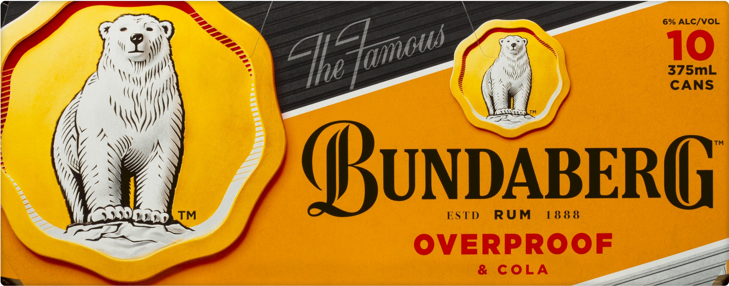 Bundaberg OP & Cola Cans 375mL (10 pack) | Liquorland