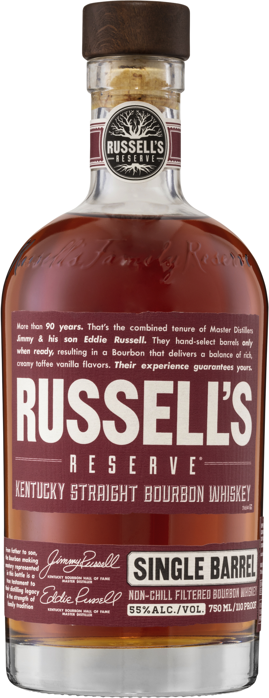 Buy Russell's Reserve Single Barrel Bourbon Whiskey 750mL Online