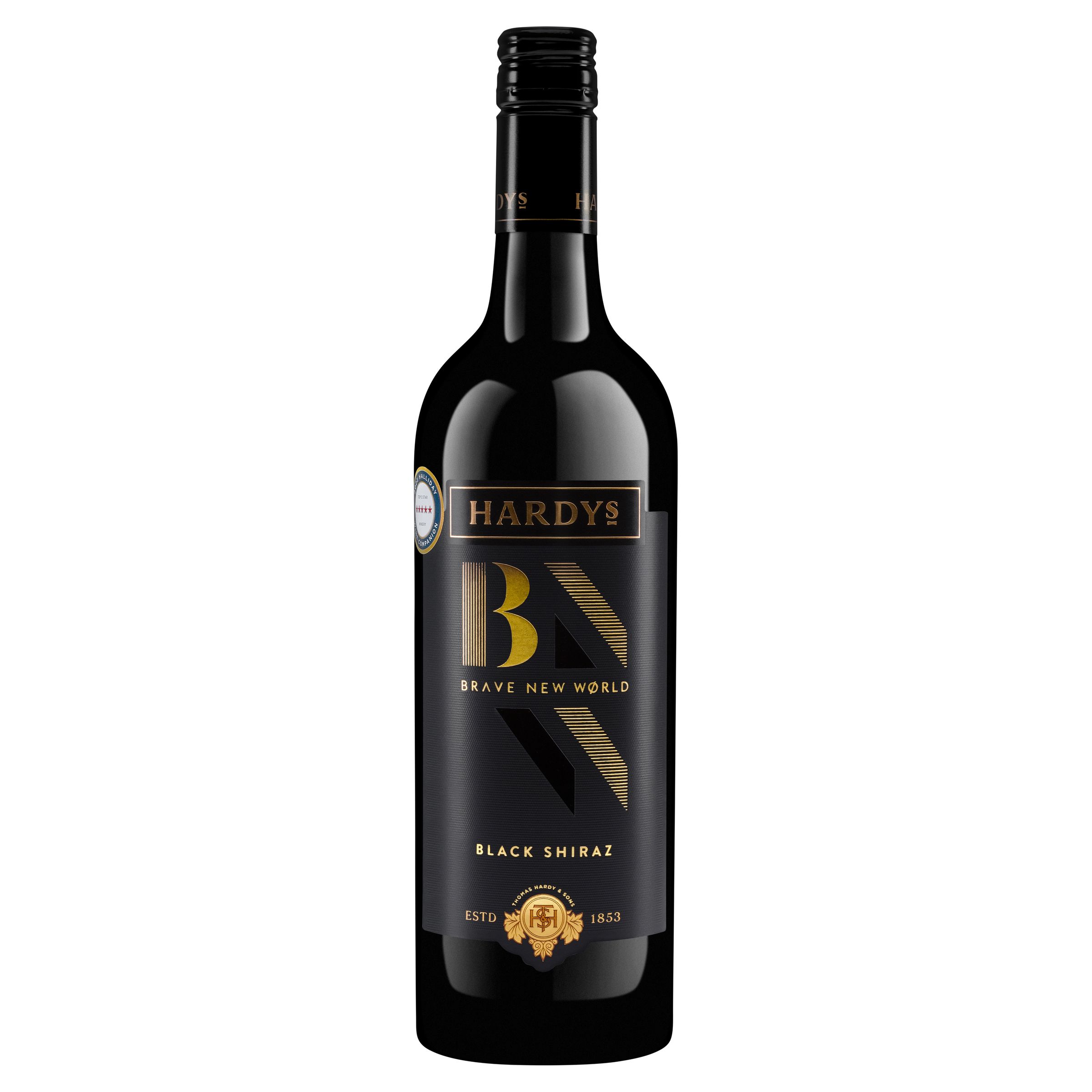 Hardys Brave New World Shiraz Black 750mL | Liquorland