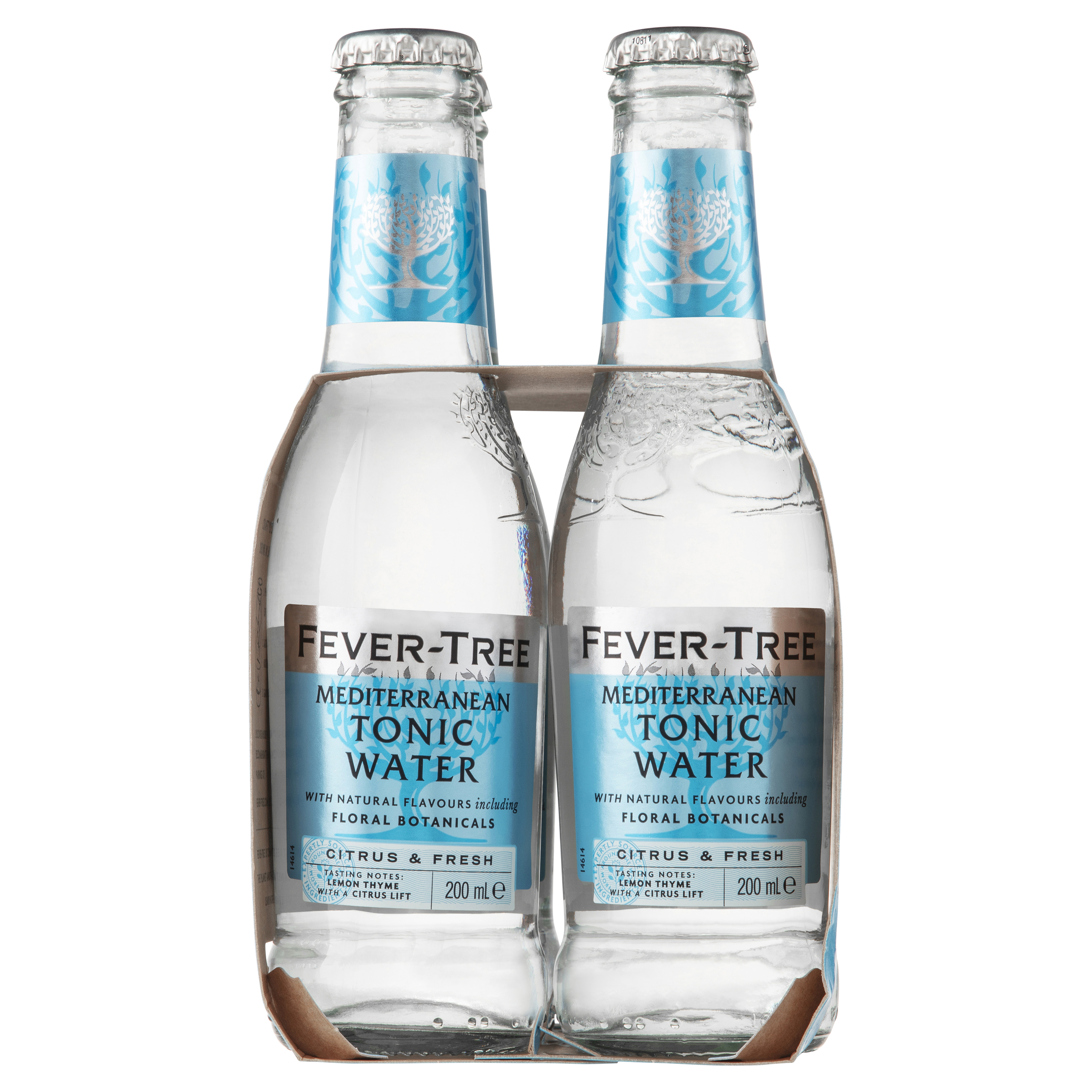 Fever Tree Mediterranean Tonic Water 200mL - 4 & 24 Pack Deals