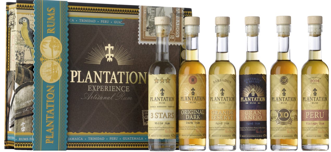 Plantation Rum Selection Box Gift Pack (6 x 100ml) | Liquorland