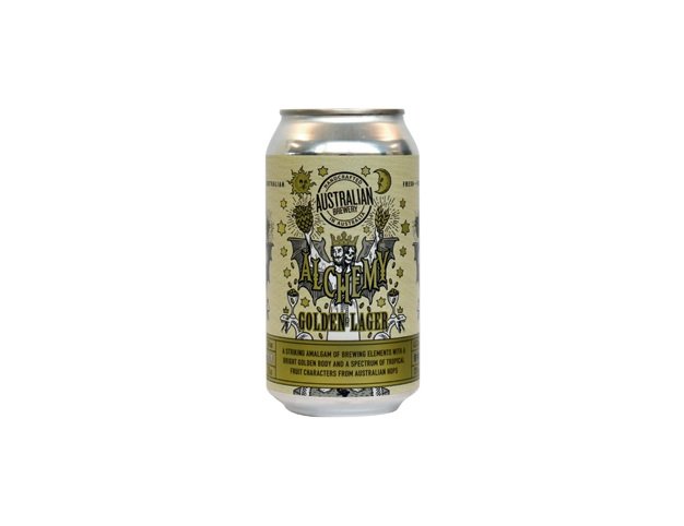 Australian Brewery Alchemy Golden Lager Can 375mL | First Choice Liquor ...