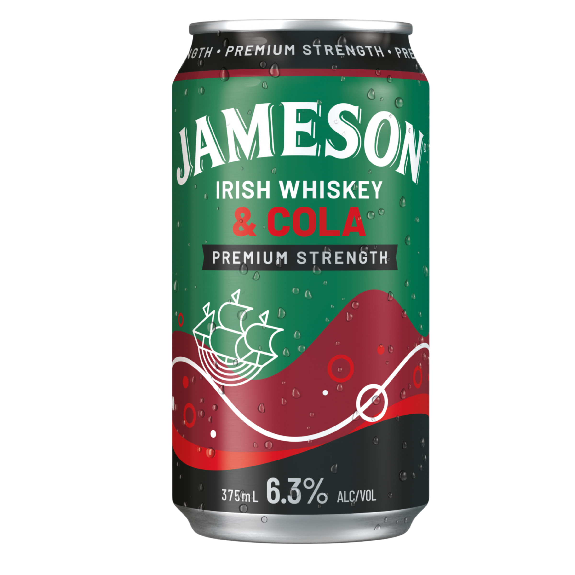 Jameson Raw and Cola 6.3% Can 375mL | Liquorland
