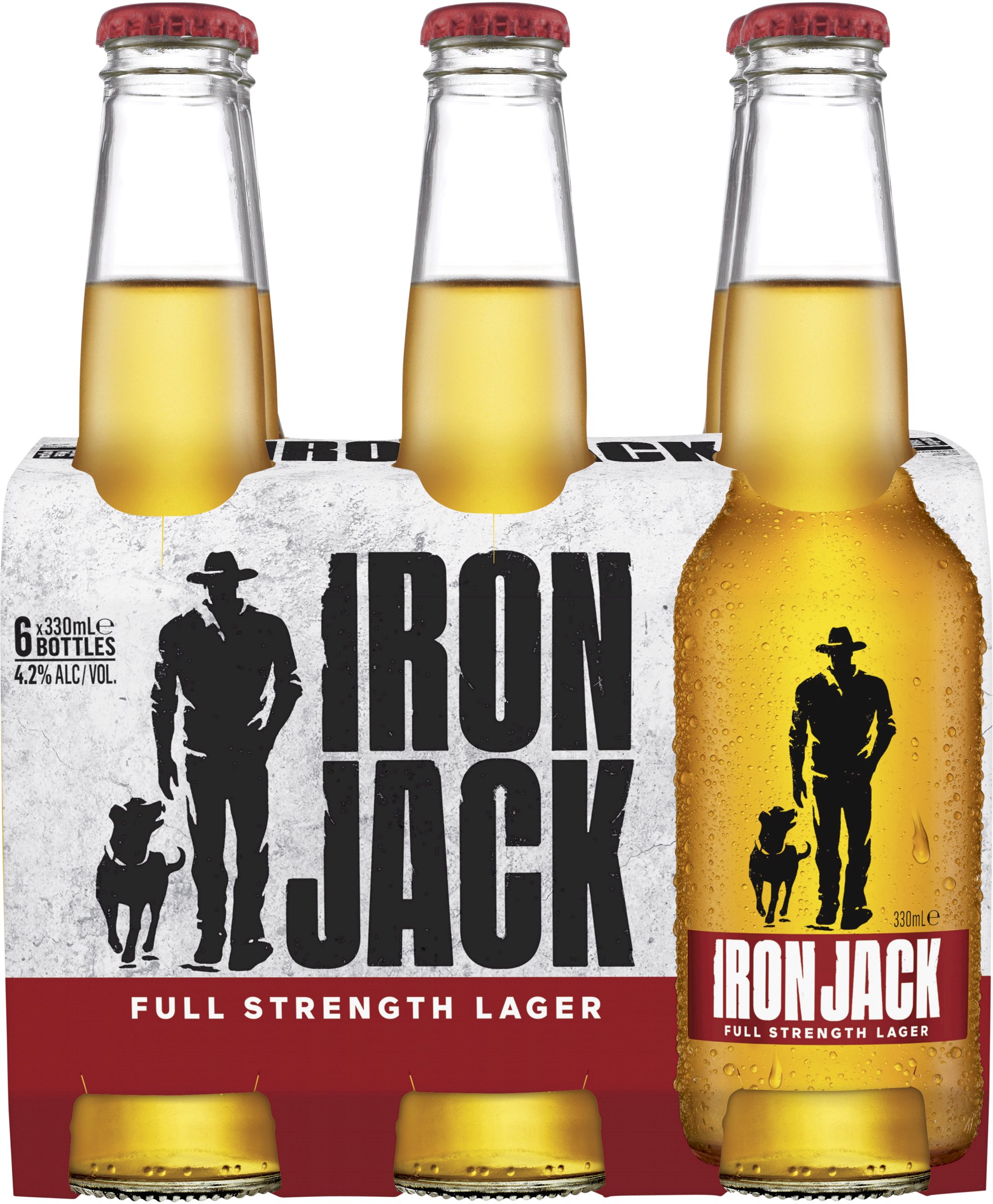 Iron Jack Red Bottle 330mL | Liquorland