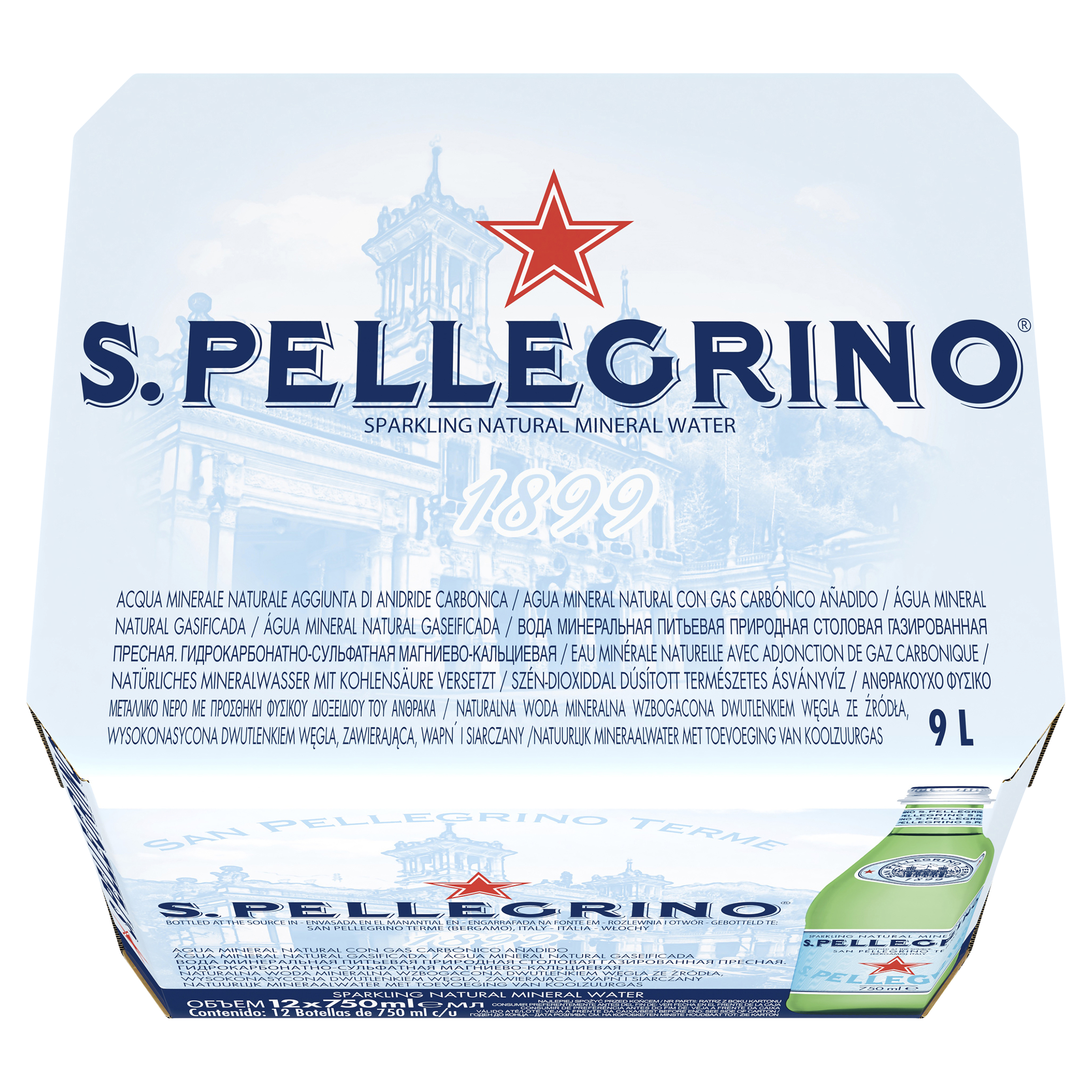San Pellegrino Sparkling Water 750mL - Single & 12 Pack Deals