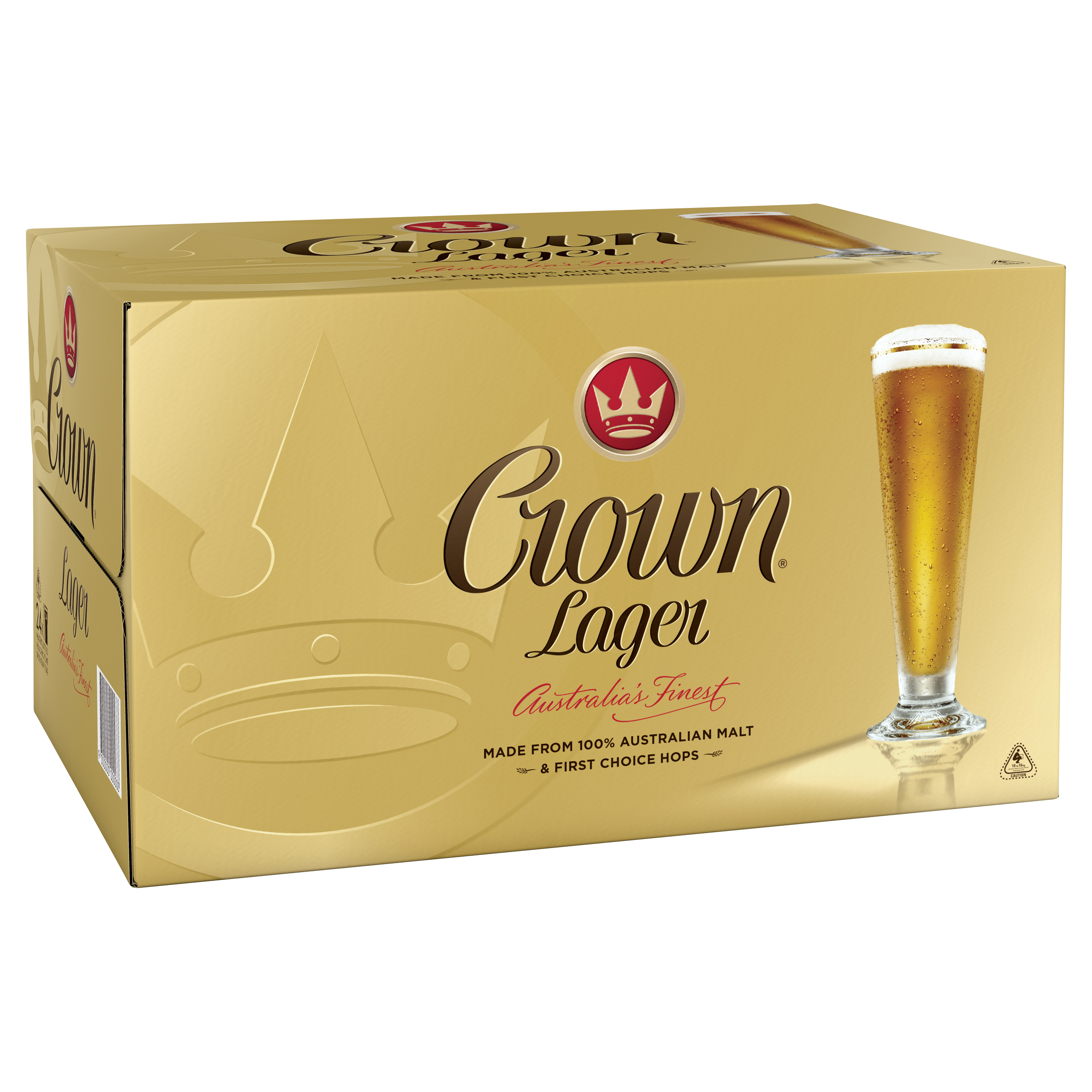 Crown Lager Bottle 375mL | Liquorland