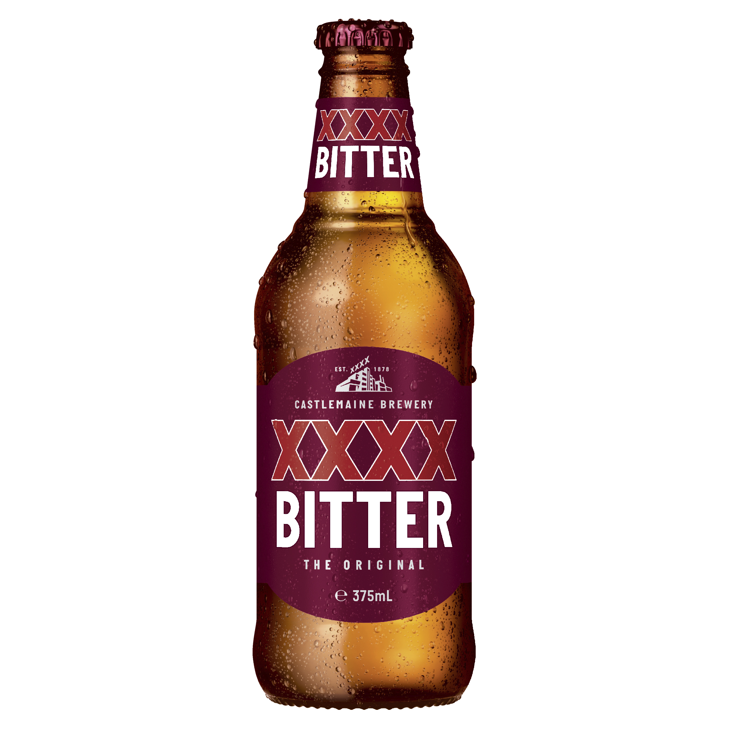 XXXX Bitter Bottle 375mL - Single, 6 & 24 Pack Deals